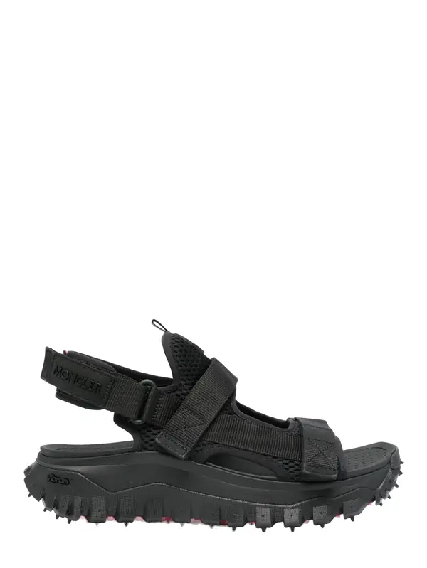 Moncler Trailgrip Vela Sandals - Black