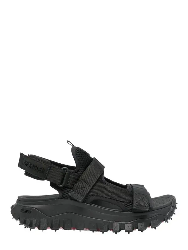 Moncler Trailgrip Vela Sandals - Black