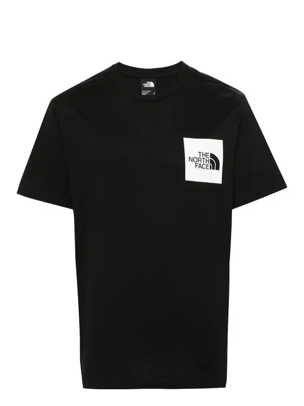 The North Face Logo-print Cotton T-shirt - Black