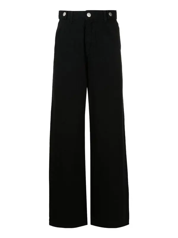 MISCI Chanfro Wide-leg Jeans - Black