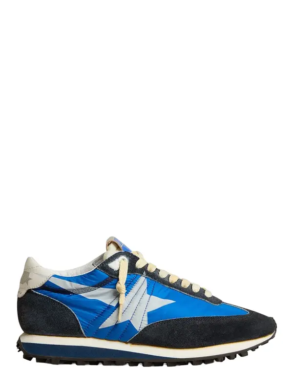 GOLDEN GOOSE Running Marathon Panelled Sneakers - Black