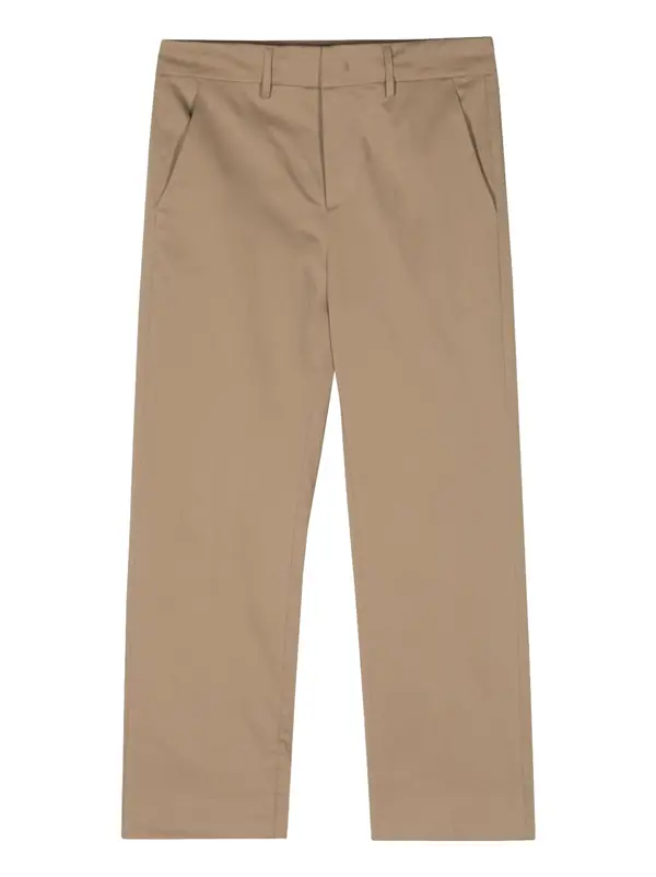 DONDUP Meli Satin Trousers - Neutrals