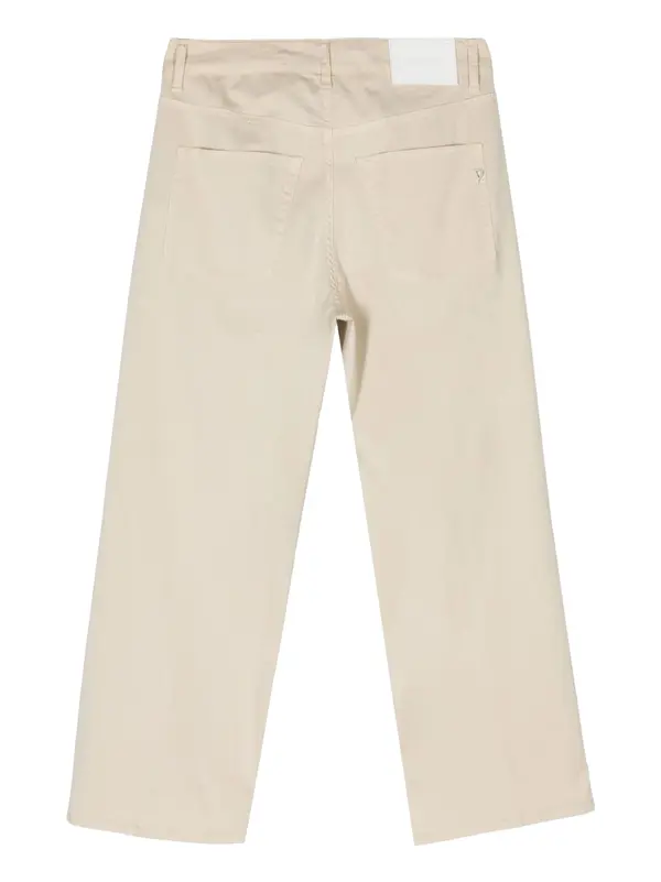 DONDUP Mid-rise Straight-leg Trousers - Neutrals