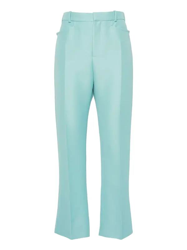 TOM FORD Tailored Straight-leg Trousers - Blue