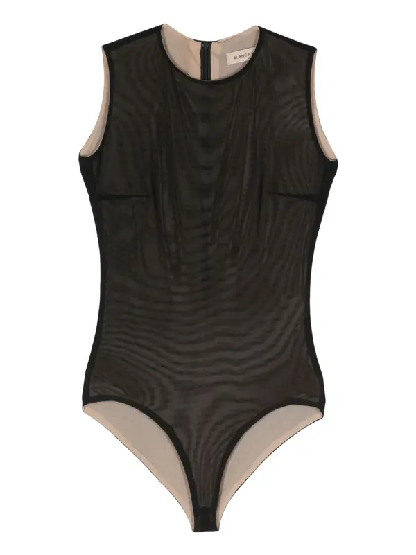 BLANCA VITA Bryo Mesh Bodysuit - Black