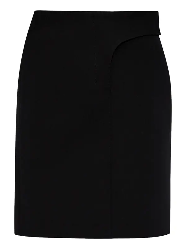 Jacquemus Obra Pencil Skirt - Black