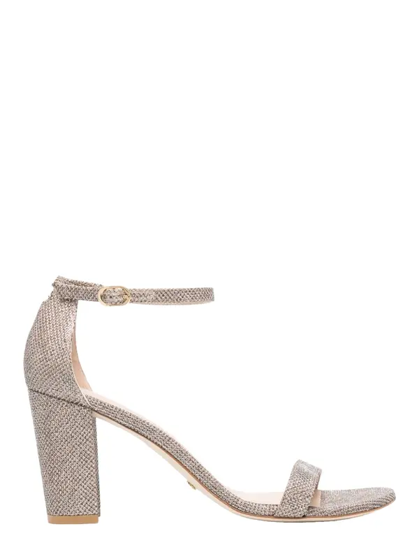 STUART WEITZMAN 90mm Nearlynude Sandals - Gold