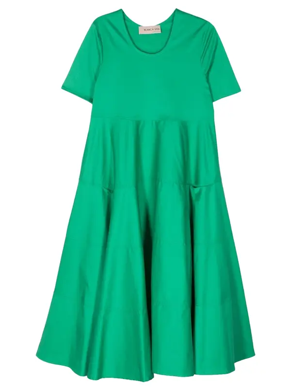 BLANCA VITA Arabide Midi Dress - Green