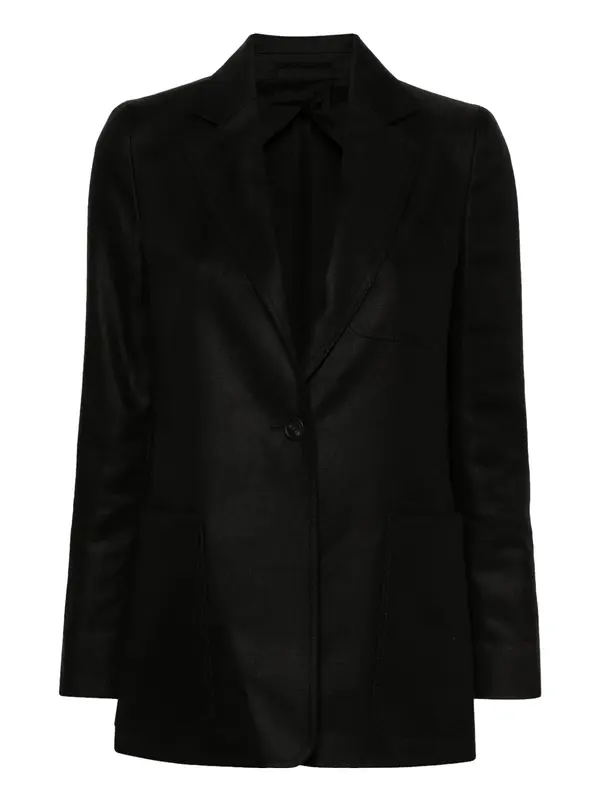 Max Mara Boemia Single-breasted Blazer - Black