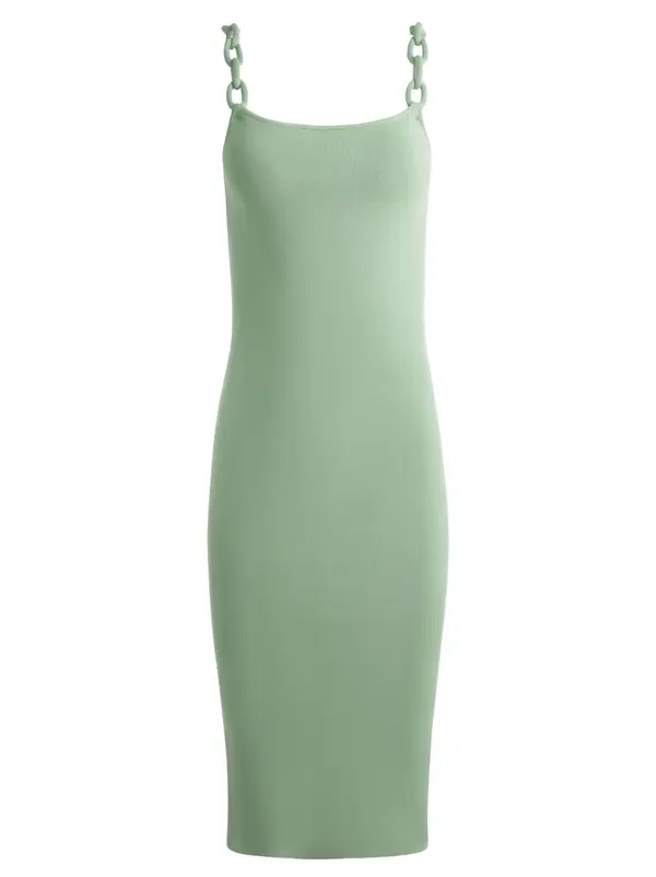 Alice + Olivia Alina Looped-straps Dress - Green