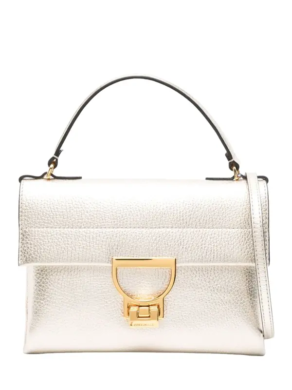 COCCINELLE Arlettis Leather Tote - Gold