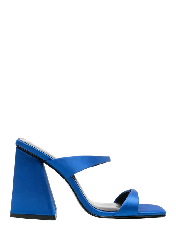 Just Cavalli 105mm Square-toe Sandals - Blue