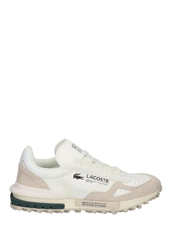 Lacoste Elite Active Logo-print Sneakers - Neutrals