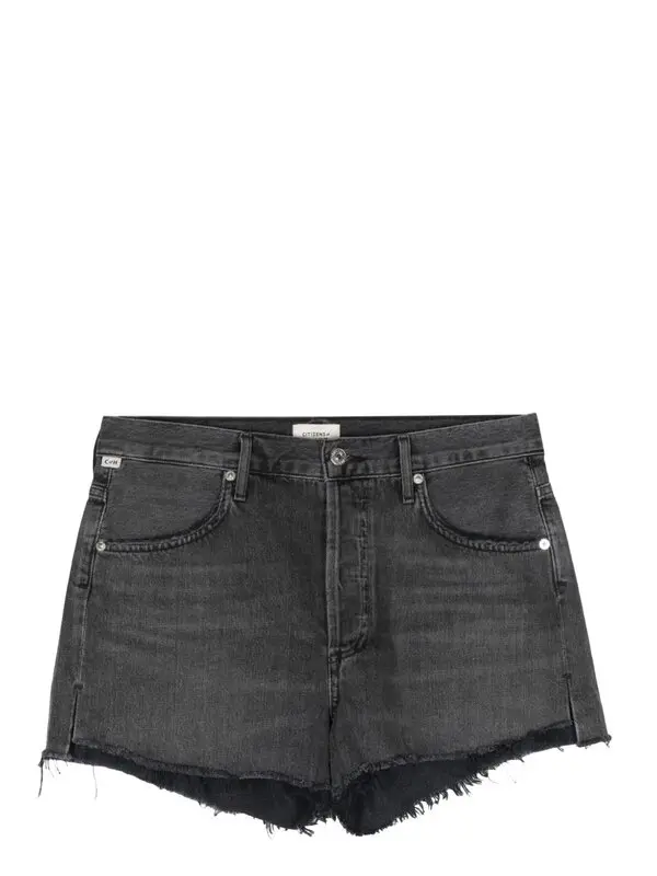Citizens Of Humanity Annabelle Denim Shorts - Black