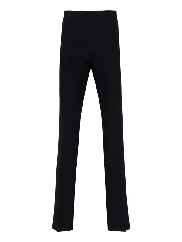 Givenchy Wool Tailored Trousers - Blue