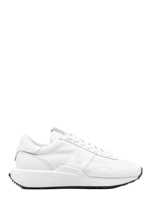 Ralph Lauren Pony-embroidery Sneakers - White