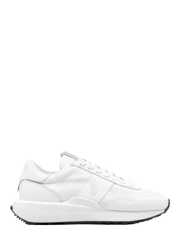 Polo Ralph Lauren Pony-embroidery Sneakers - White