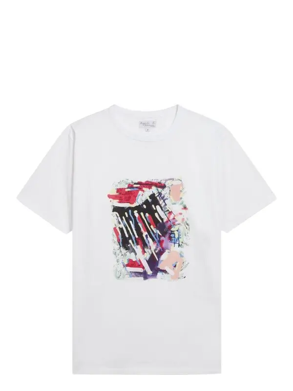 AGNÈS B. X Bishop Brando Cotton T-shirt - White