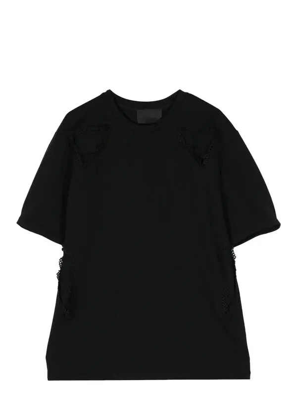HELIOT EMIL Crew-neck Short-sleeve T-shirt - Black