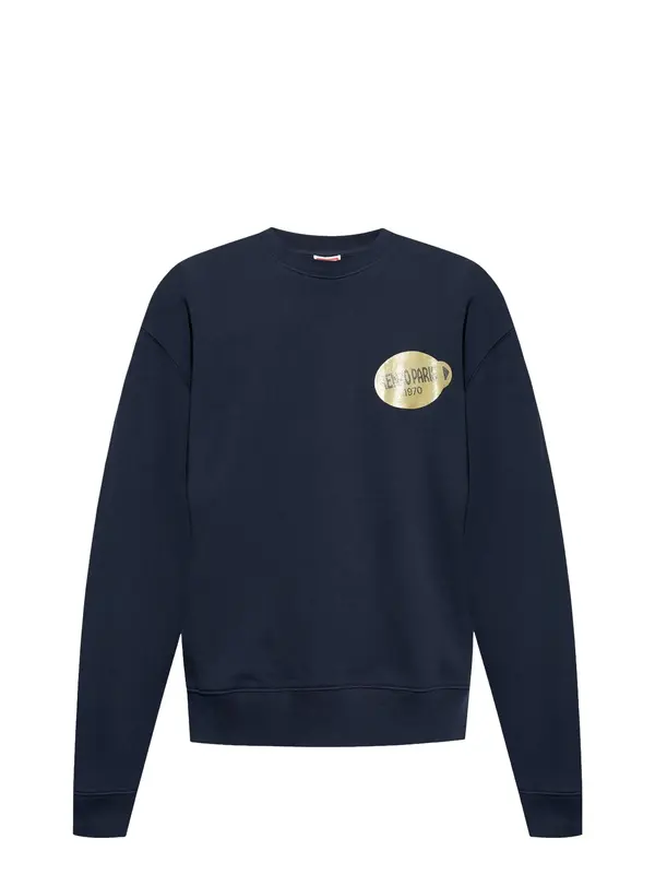 Kenzo Cotton Sweatshirt - Blue