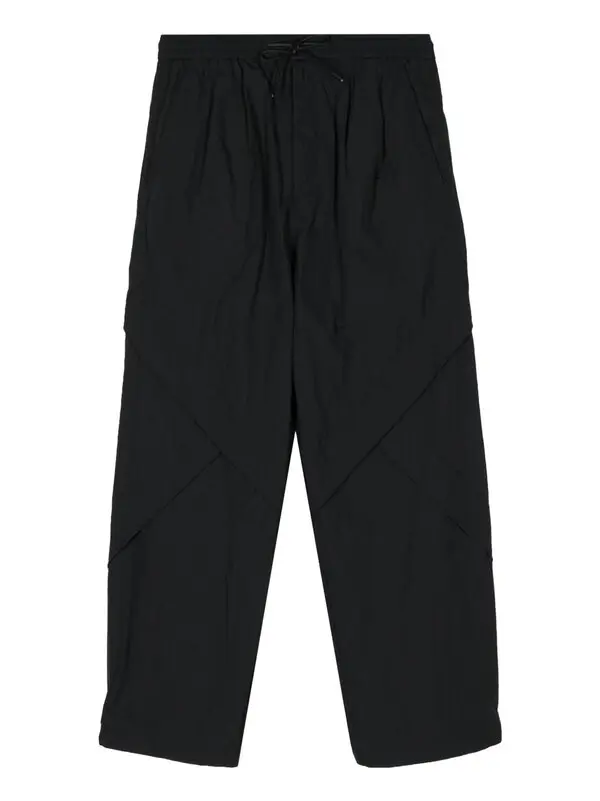 JUUN.J Panelled Straight-leg Trousers - Black
