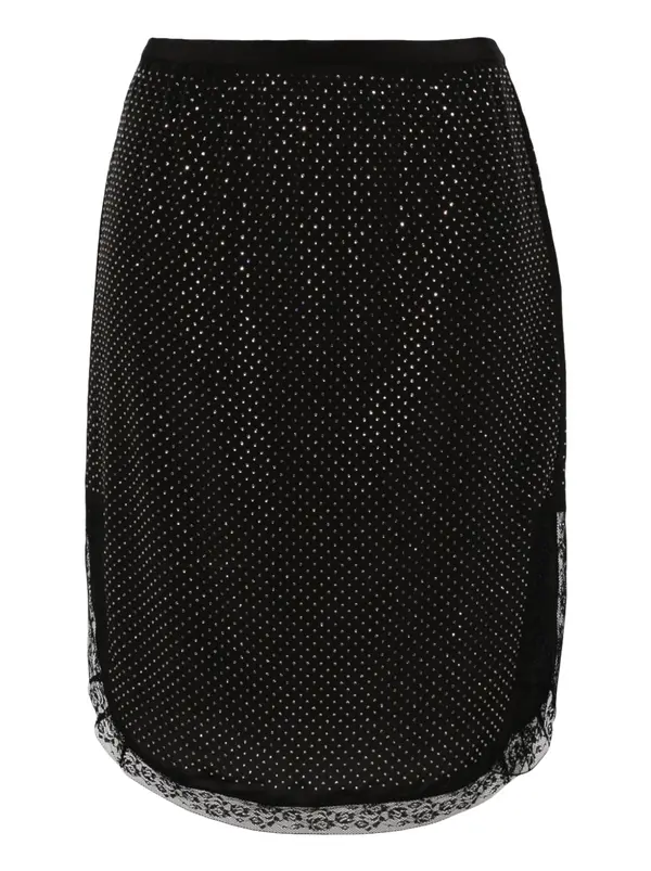 Zadig&Voltaire Jozy Midi Skirt - Black