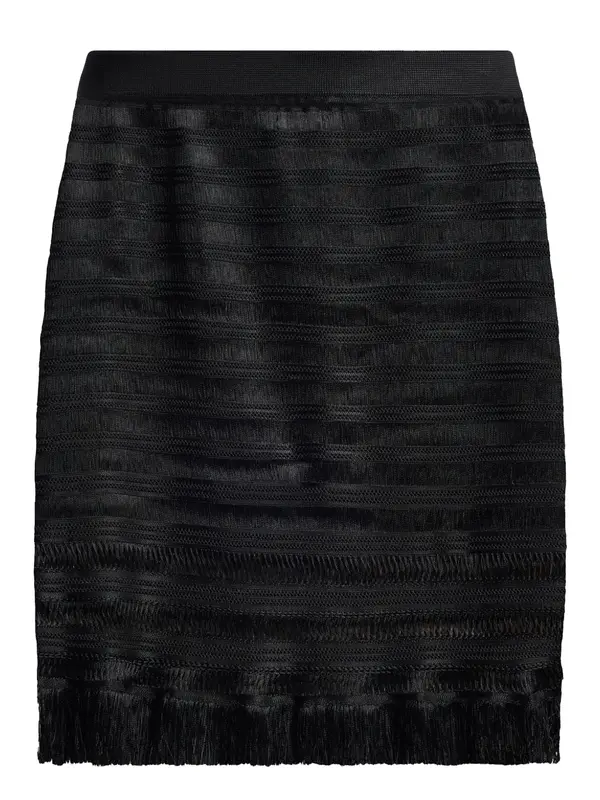 TOM FORD Sheer Pencil Skirt - Black