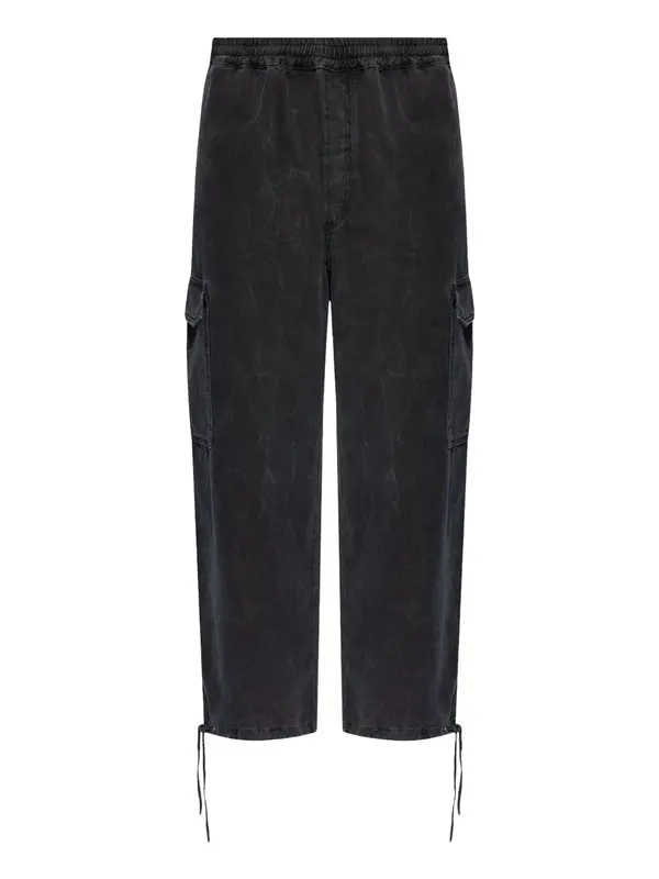ÉTUDES STUDIO Forum Canvas Cargo Trousers - Black