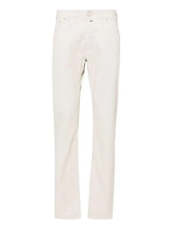 Jacob Cohen Bard Slim-cut Trousers - Neutrals