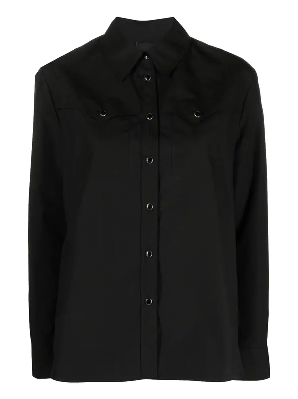 Pinko Western Stitched Shirt - Black