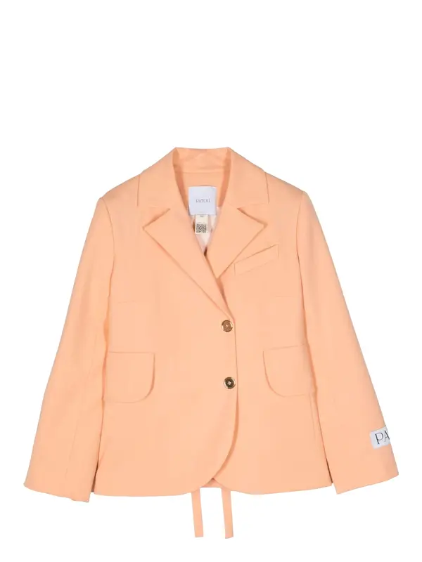 PATOU Wool Blend Blazer - Orange