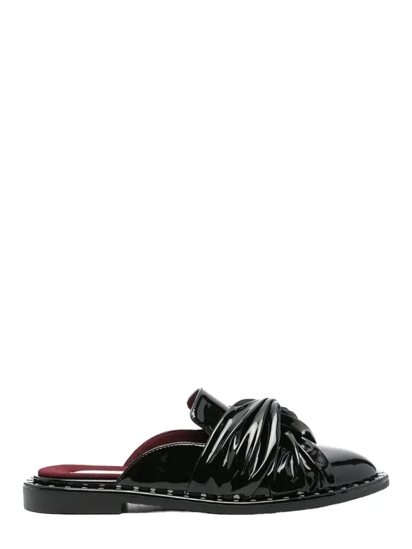 Stella McCartney Falabella Twisted Alter-mat Mules - Black