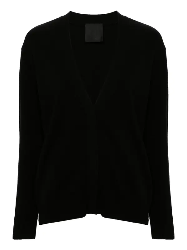 Givenchy 4g Jacquard Cashmere Cardigan - Black