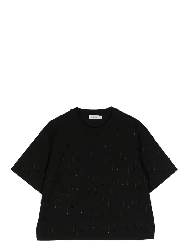 Simkhai Amaru Appliqué T-shirt - Black