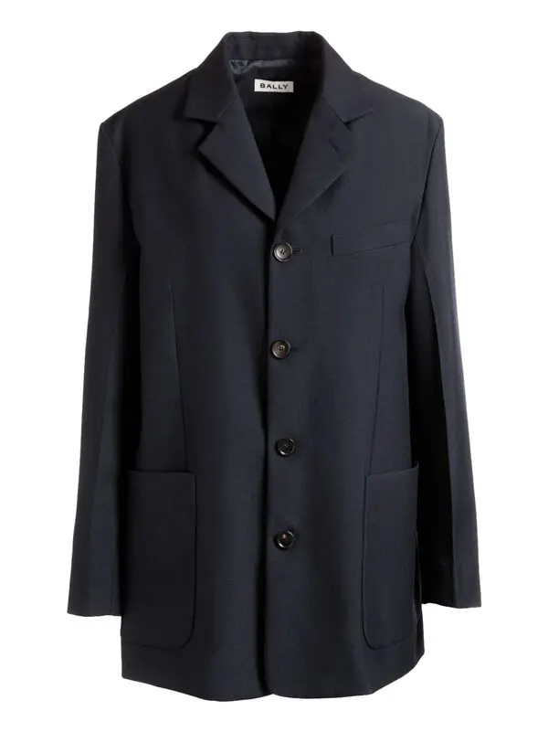 Bally Single-breasted Tailored Jacket - Blue