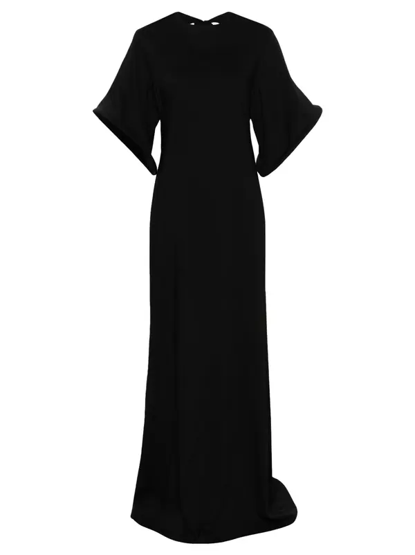 ATU BODY COUTURE Bell-sleeve Maxi Dress - Black