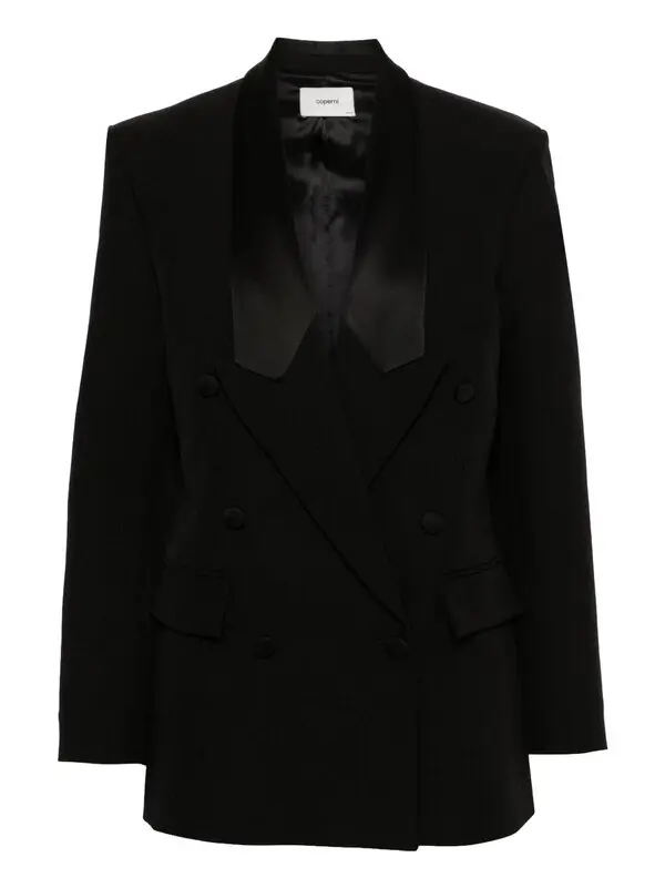 Coperni Double-breasted Blazer - Black