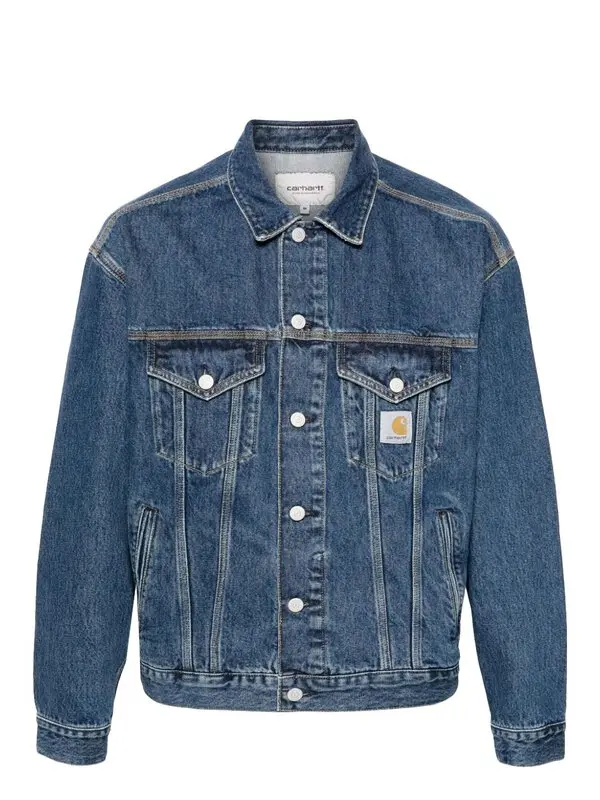 Carhartt Work In Progress Helston Denim Jacket - Blue