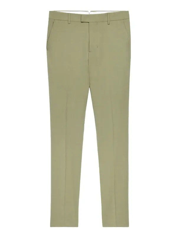 Ami Tailored Virgin Wool Trousers - Green