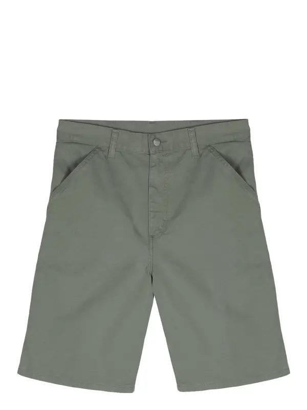 Carhartt Work In Progress Logo-appliqué Shorts - Green