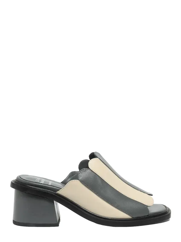 STUDIO CHOFAKIAN Studio 125 45mm Leather Sandals - Grey