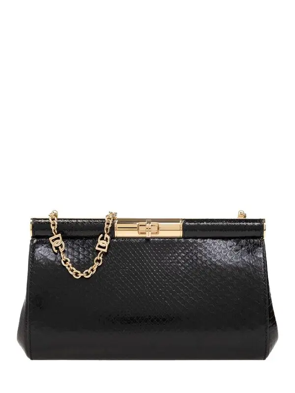 Dolce & Gabbana Leather Clutch - Black