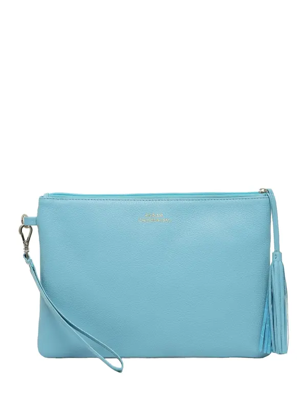 STUDIO CHOFAKIAN Leather Clutch - Blue