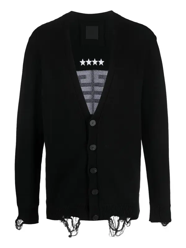 Givenchy 4g-motif Cotton Jumper - Black