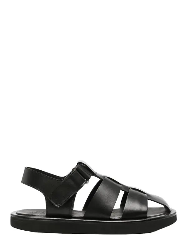 Studio Nicholson Cassius Leather Sandals - Black