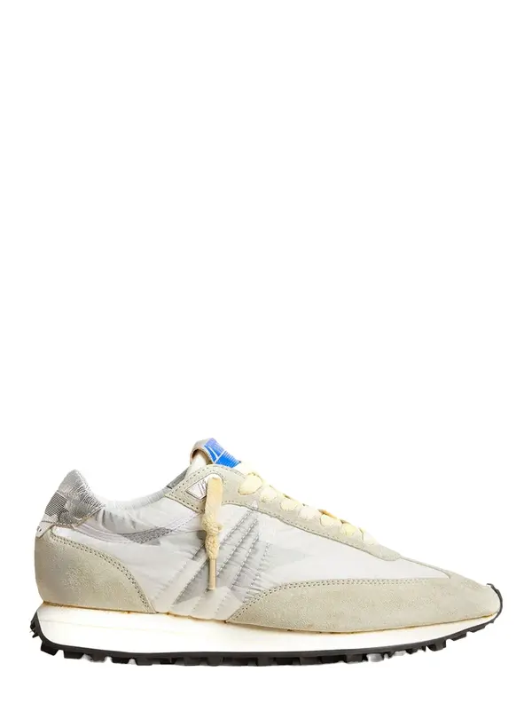 Golden Goose Star-print Lace-up Sneakers - White
