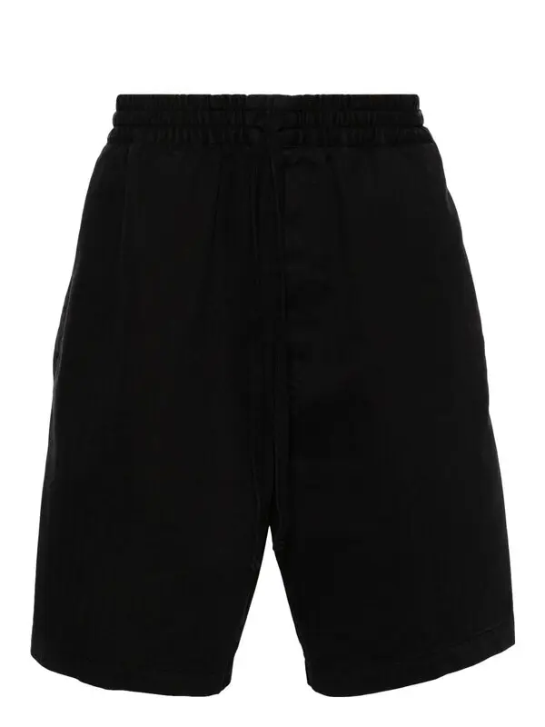 Carhartt Work In Progress Rainer Cotton Bermuda Shorts - Black