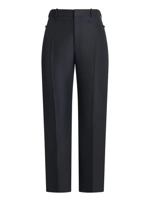TOM FORD Tailored Straight-leg Trousers - Black