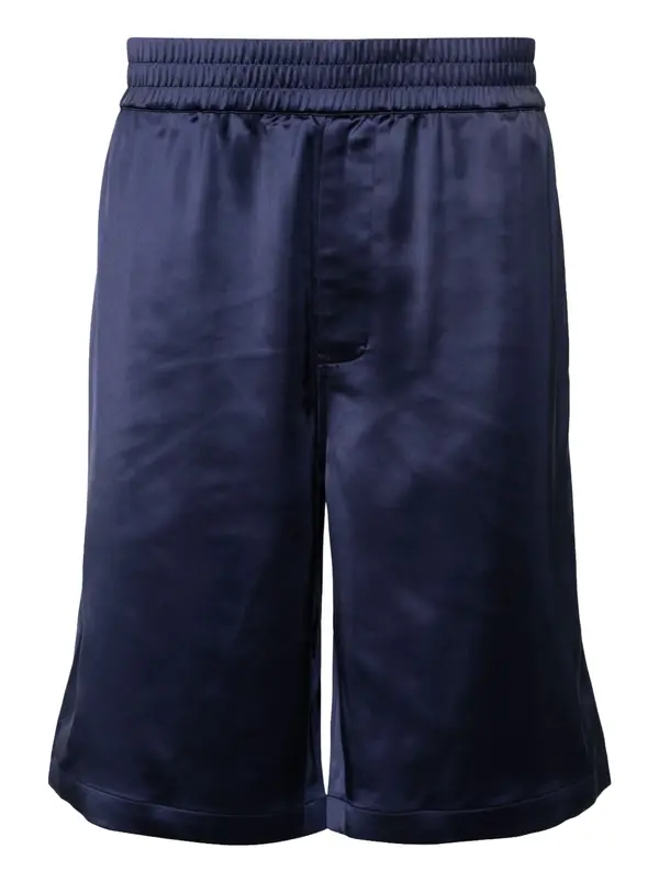 Axel Arigato Coast Satin Deck Shorts - Blue