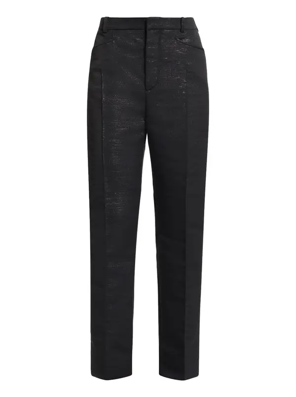 TOM FORD Wallis Lurex Trousers - Black